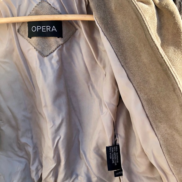 Opera | Jackets & Coats | Genuine Opera Leather Jacket Vintage Leather ...